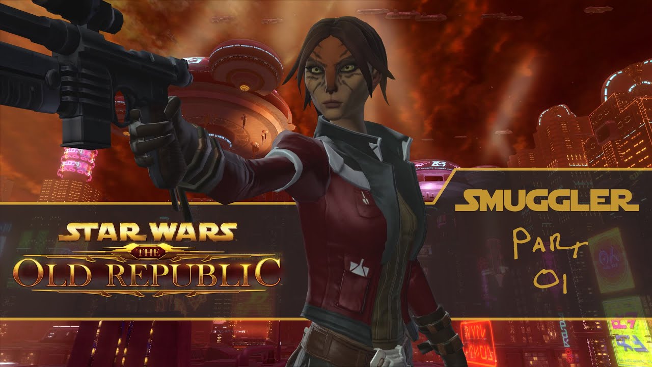 SWTOR Storylines - Smuggler PART 01 : Character Creation & Prologue ...