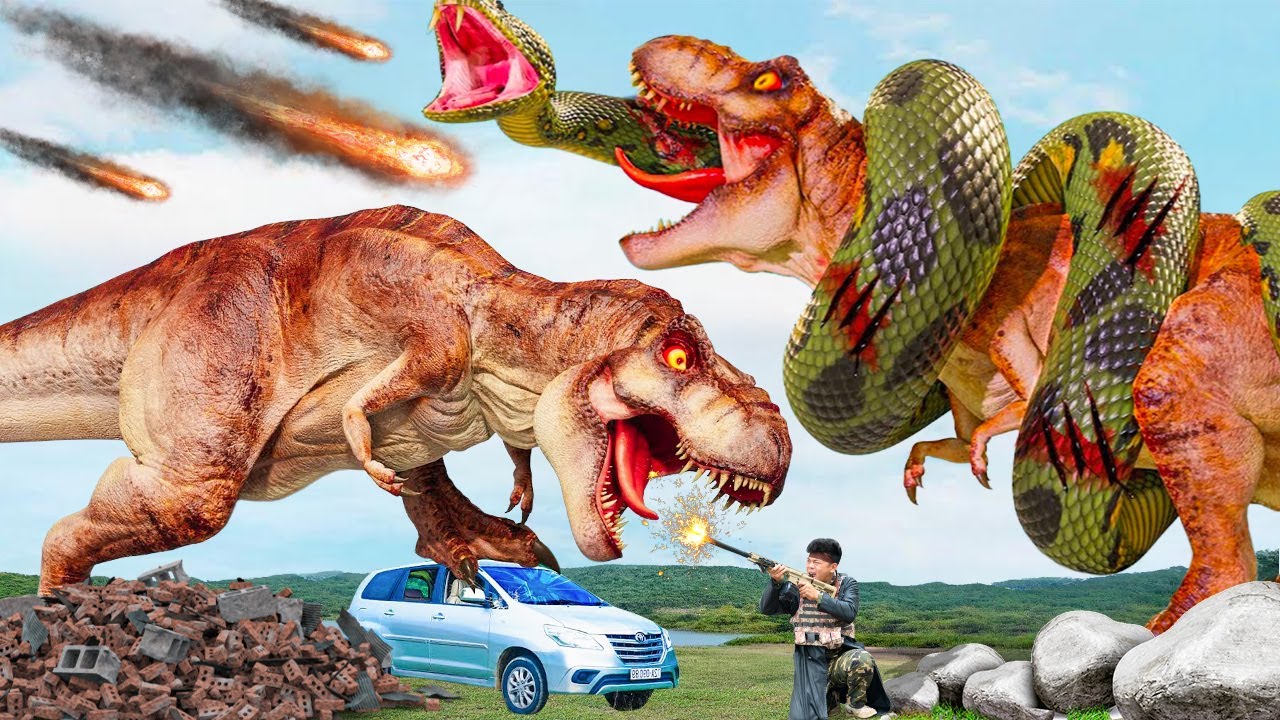 The Lost World: Jurassic Park | T. rex Rampage | Lost In Dinosaur ...