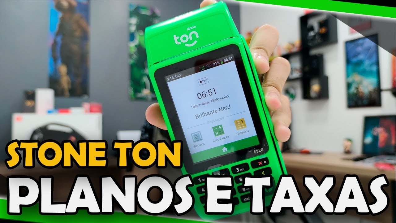 MAQUININHA TON DA STONE, CONHEÇA OS SEUS PLANOS E TAXAS (PLANO BÁSICO ...