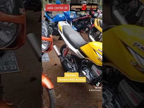 Deretan Yamaha RXZ Kuning Di Jamnas 5 Mojokerto - YouTube