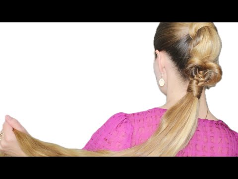 Easy Heart Hairstyles for Longhair