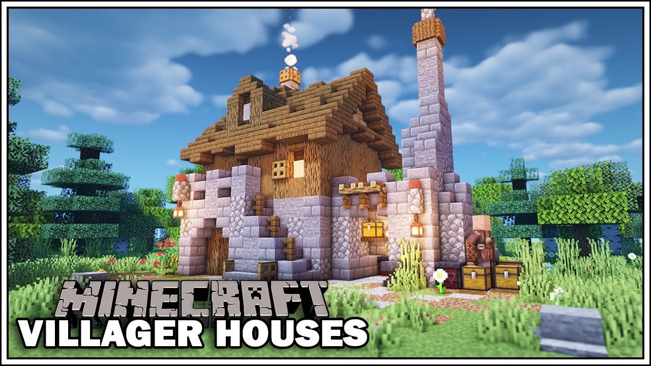 Minecraft .. How to Build House in Easy way 2022 . Mobile Games - YouTube