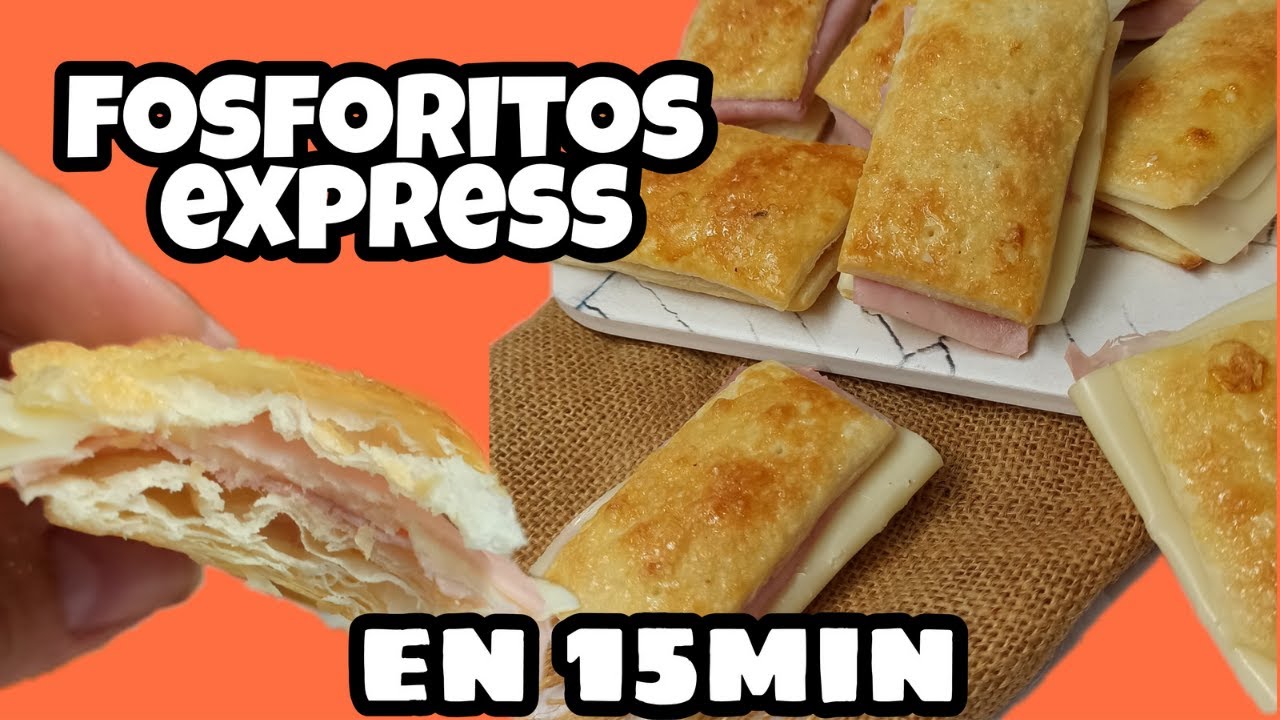 FOSFORITOS EXPRESS EN 15 MINUTOS | LA PASAMOS COMIENDO - YouTube