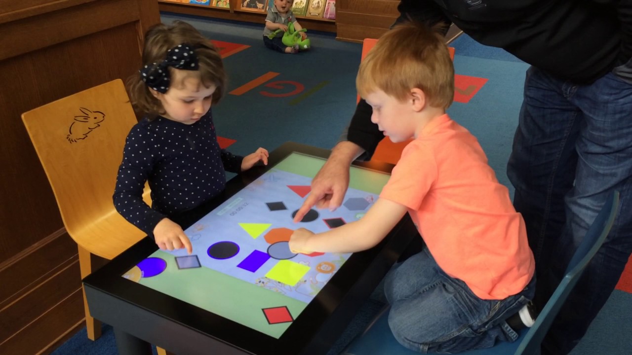 PLAY Interactive game table - YouTube