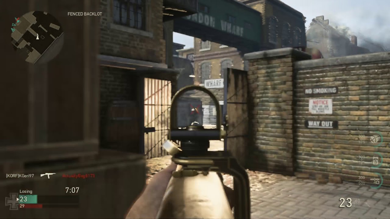 Call of Duty WW2 Multiplayer Gameplay #246 London Docks - YouTube