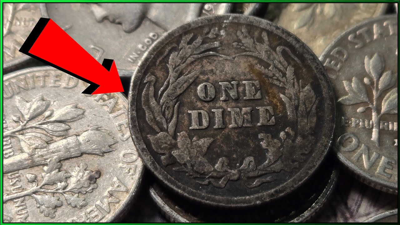 INCREDIBLE OLD SILVER!!! (COIN ROLL HUNTING DIMES) - YouTube