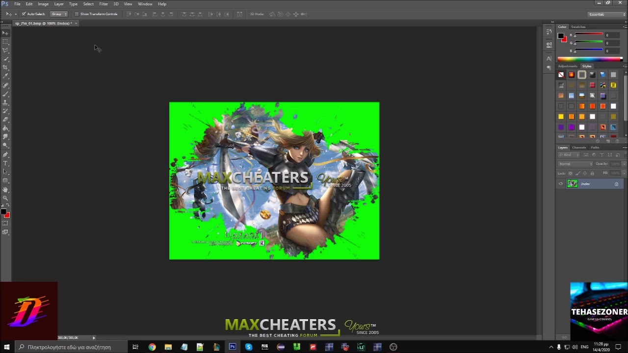 How to edit Splash Screens Lineage II - YouTube
