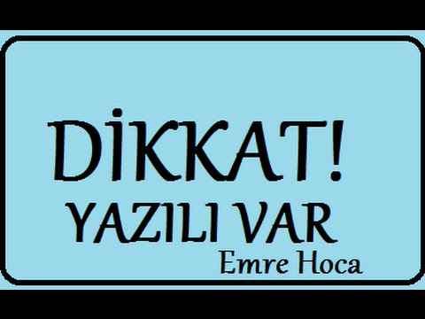 9.Sınıf İngilizce 1.Dönem 1.Yazılı