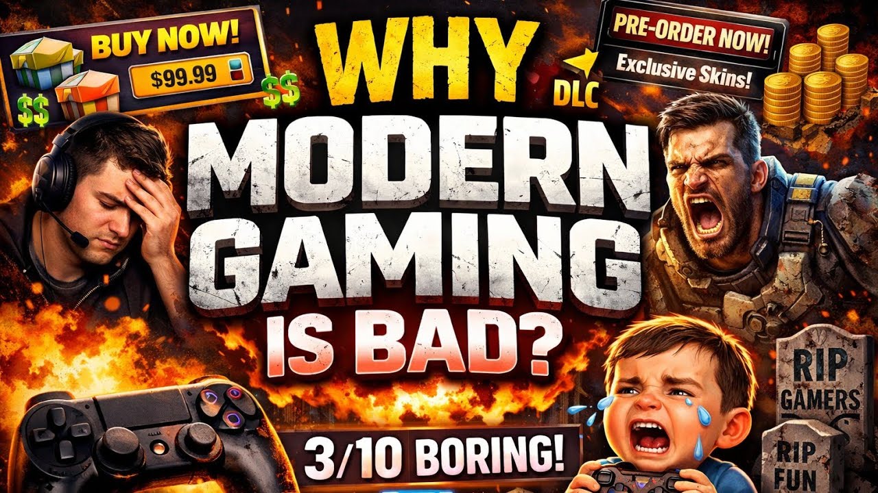 Why Modern Gaming Is Bad - YouTube
