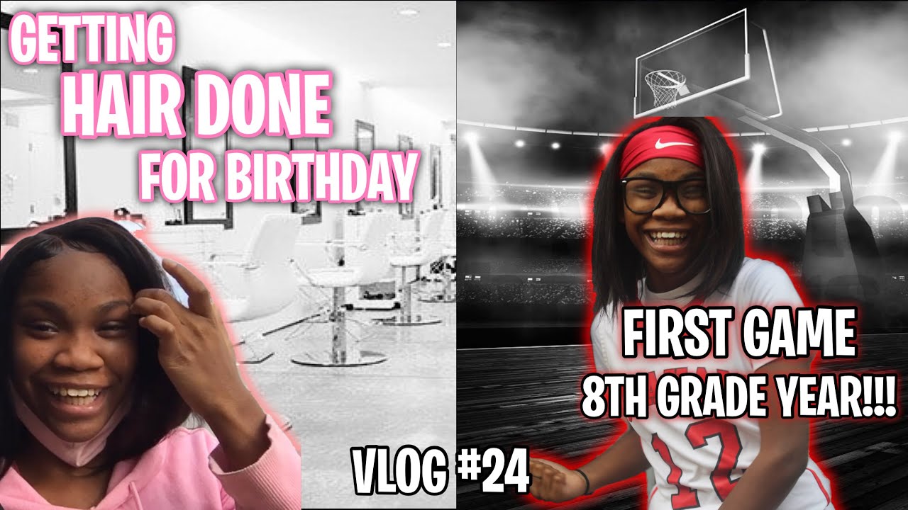 GAME DAY!!! GE’KAYLA FIRST GAME 8TH GRADE YEAR!!! - YouTube