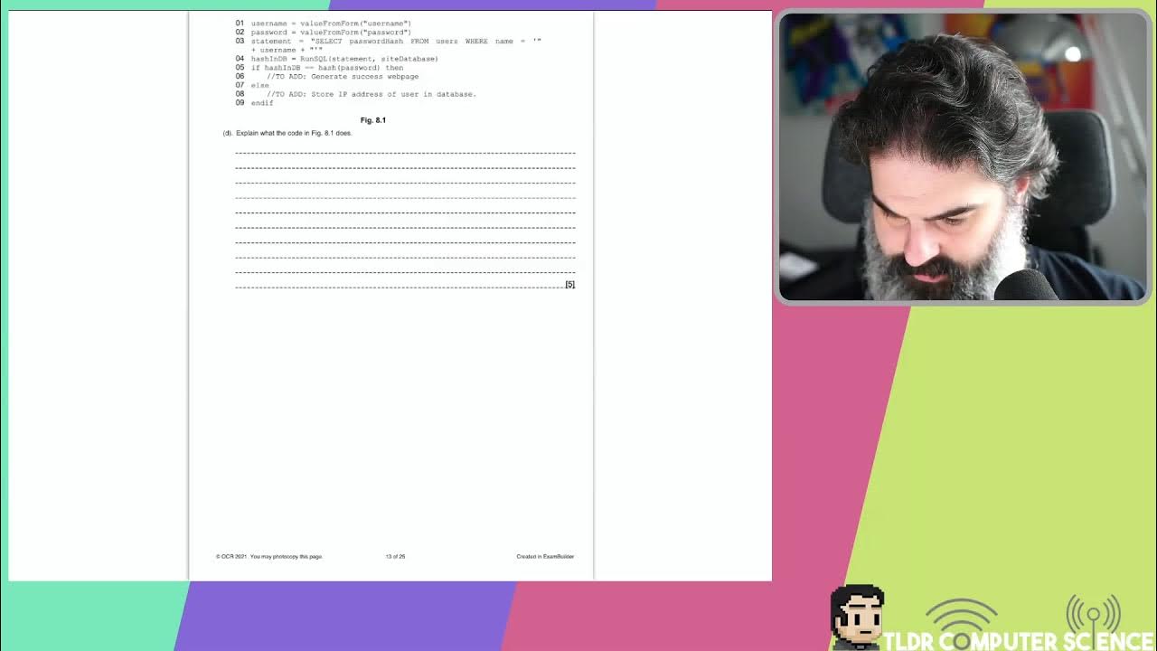 OCR Exam Questions on SQL - YouTube