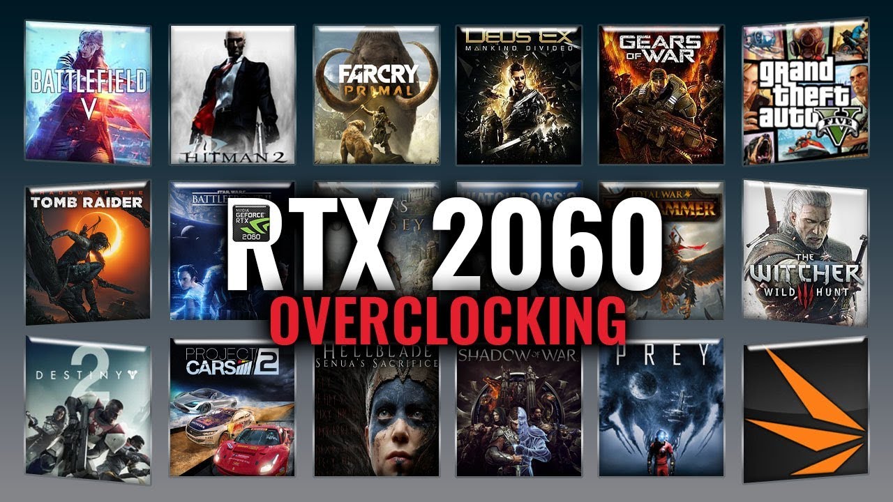 Overclocking RTX 2060 | 53 Tests - YouTube