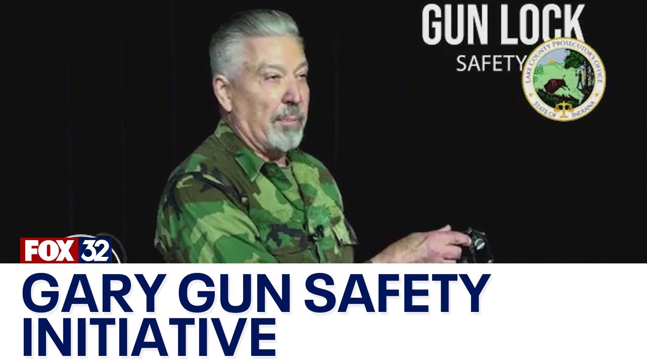 Gary launches public safety initiative to combat gun violence - YouTube