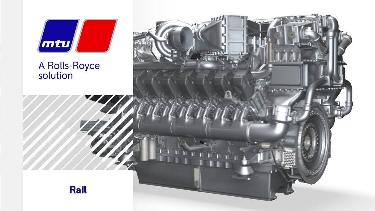 mtu Technologies: the Incredible Journey inside a Locomotive Engine ...