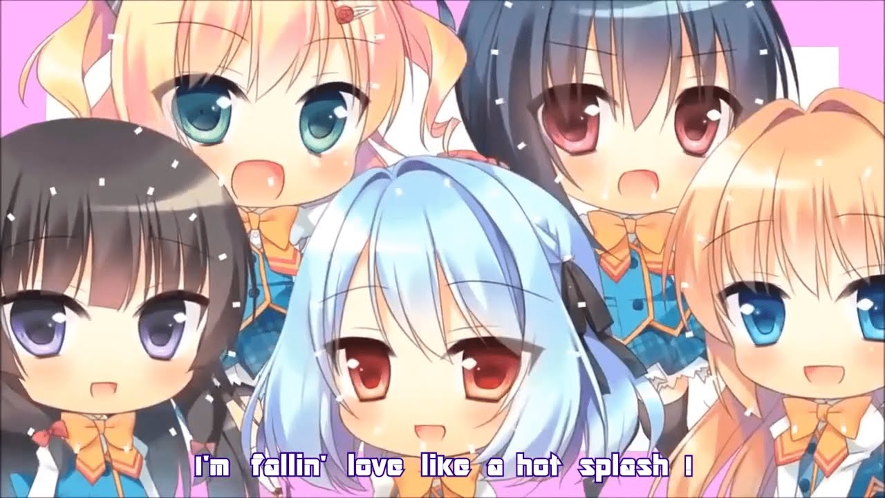 【中日歌詞】『hot splash!』feat.茶太 / QUINTUPLE☆SPLASH / OP - YouTube