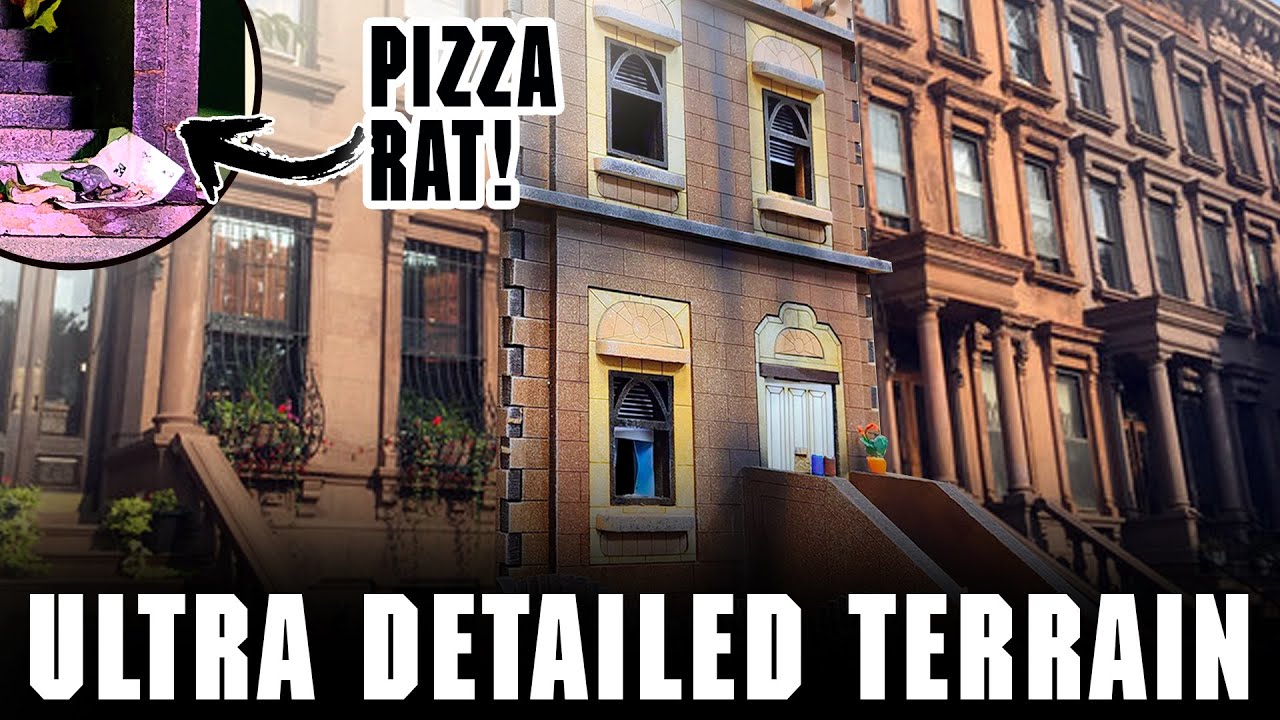 How to ULTRA detail a simple MDF kit | Terrain School S1E7 - YouTube