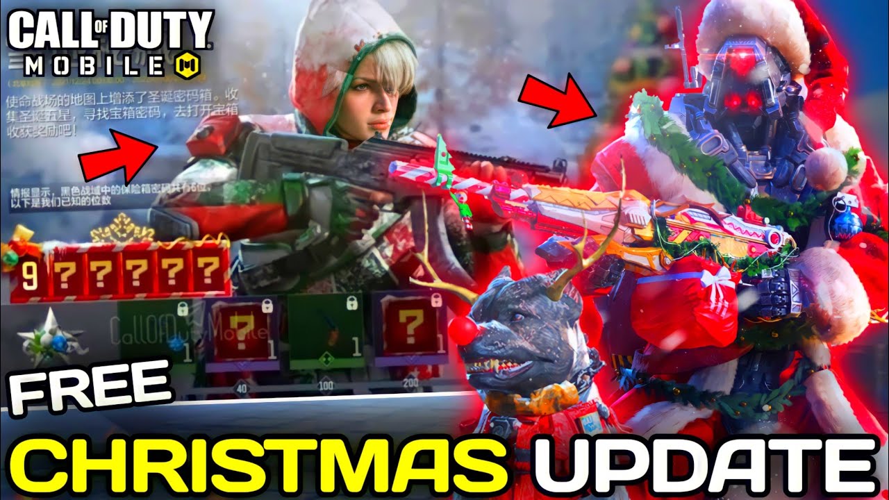 HUGE Christmas Event, FREE Rewards & Crueltide Lucky Draw. codm - YouTube