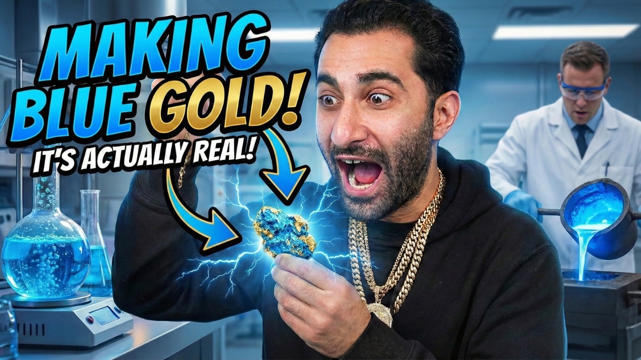 HOW DO YOU MAKE BLUE GOLD - YouTube