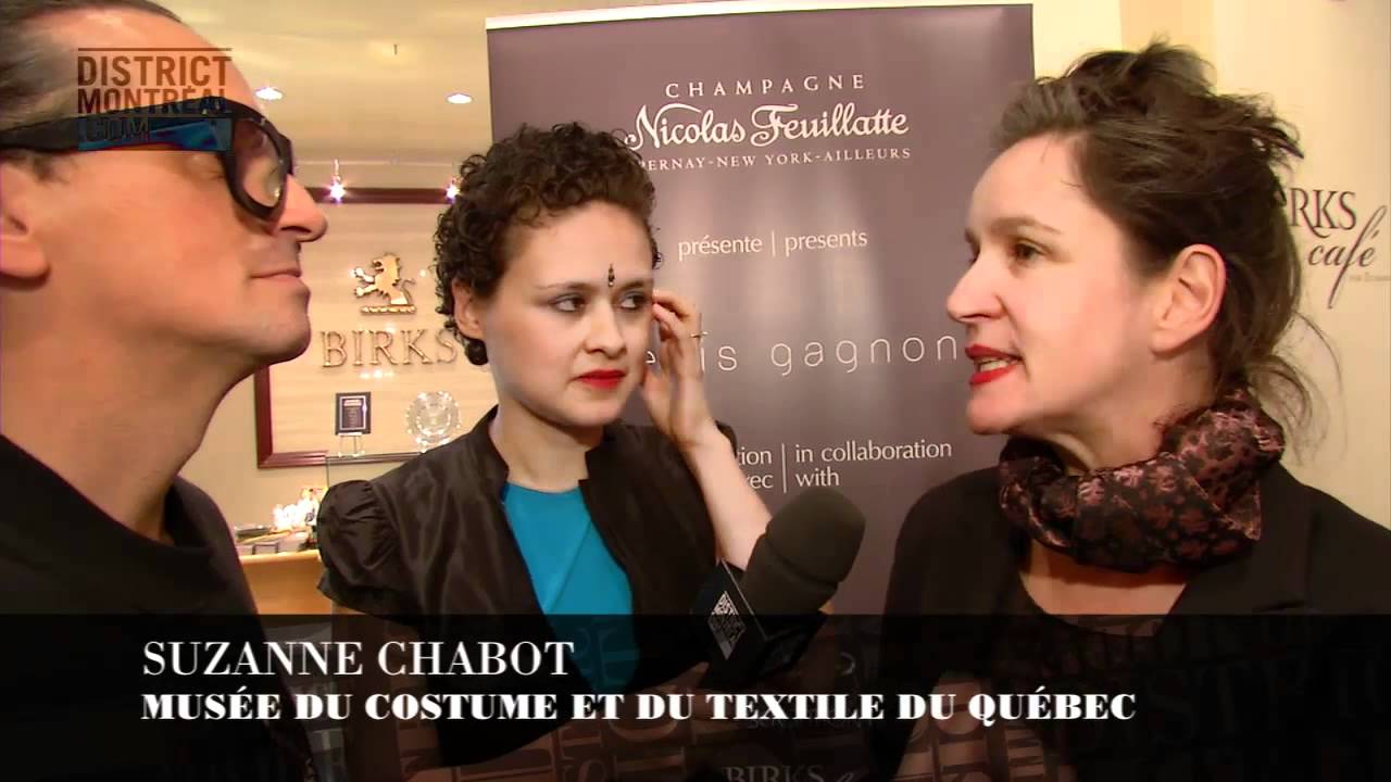 Denis Gagnon, Suzanne Chabot : L'intemporalité du vêtement - YouTube