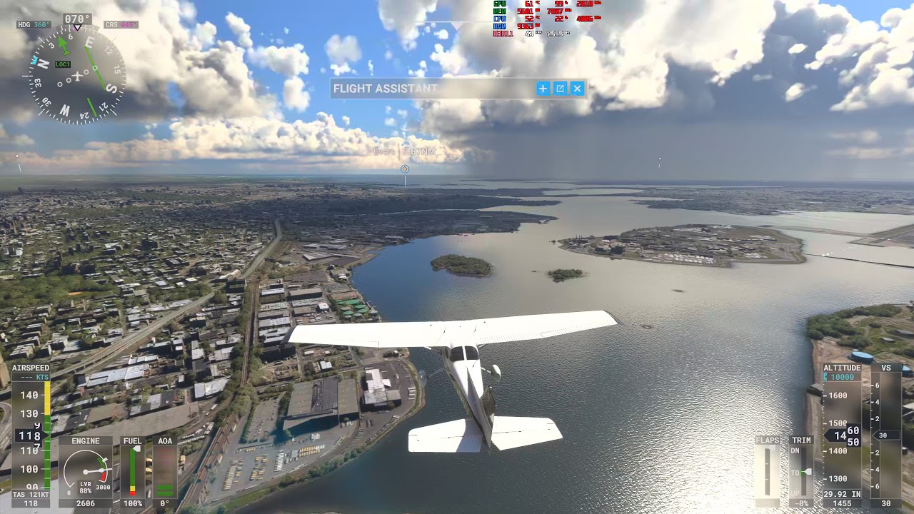Microsoft Flight Simulator 2021 RTX 3060 + i5 10400F Benchmark 1440p ...