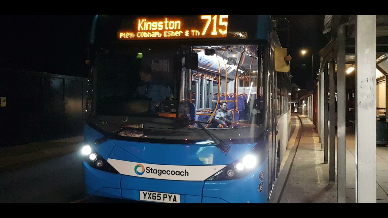 Here is the new livery stagecoach bus 37408 on the number 715 in ...