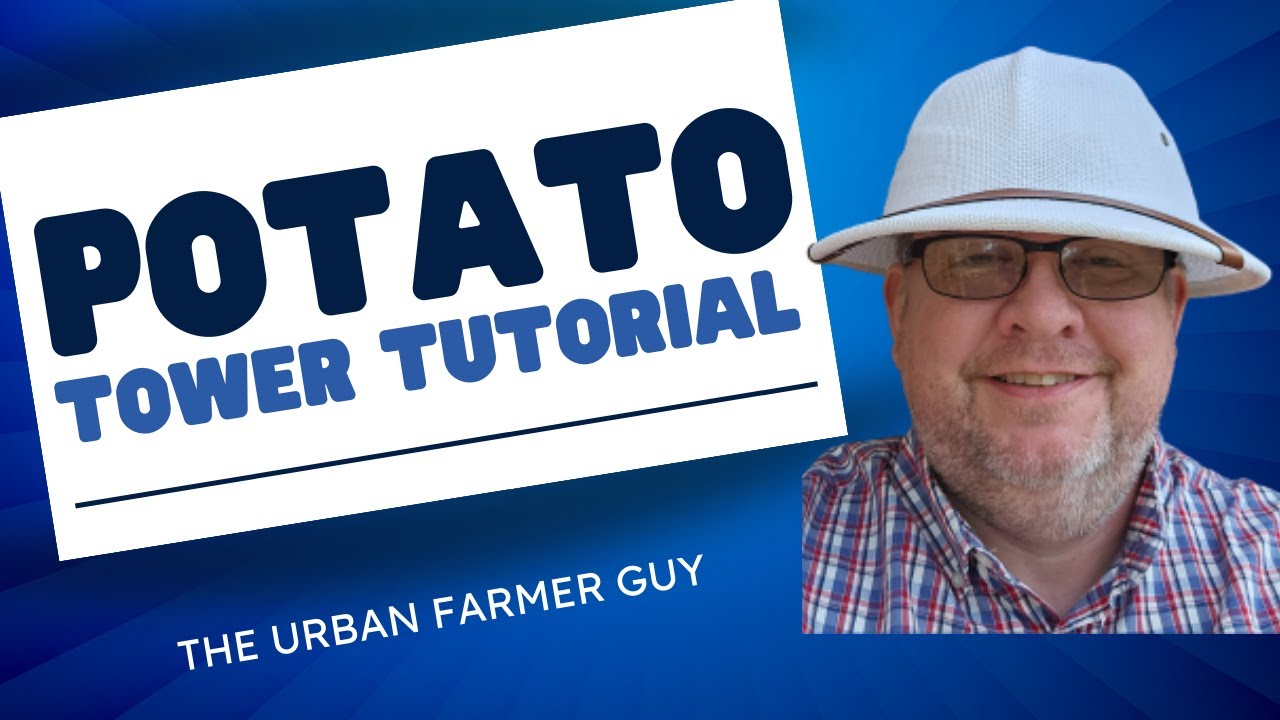 DIY Potato Tower Build: Grow Your Own Potatoes Easily! - YouTube