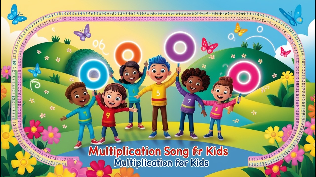 Multiplication Song for Kids | Multiply by 2 Song and Nursery Rhyme # ...