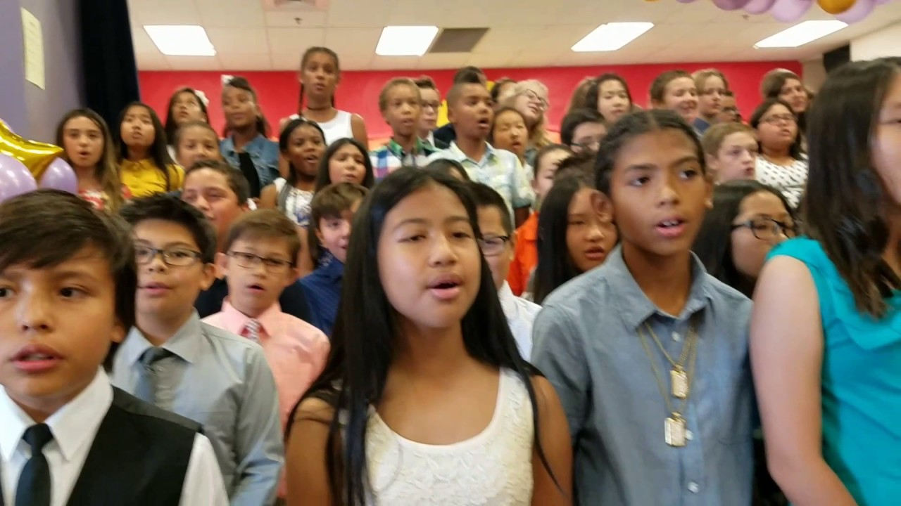 5th grade moving on ceremony! - YouTube
