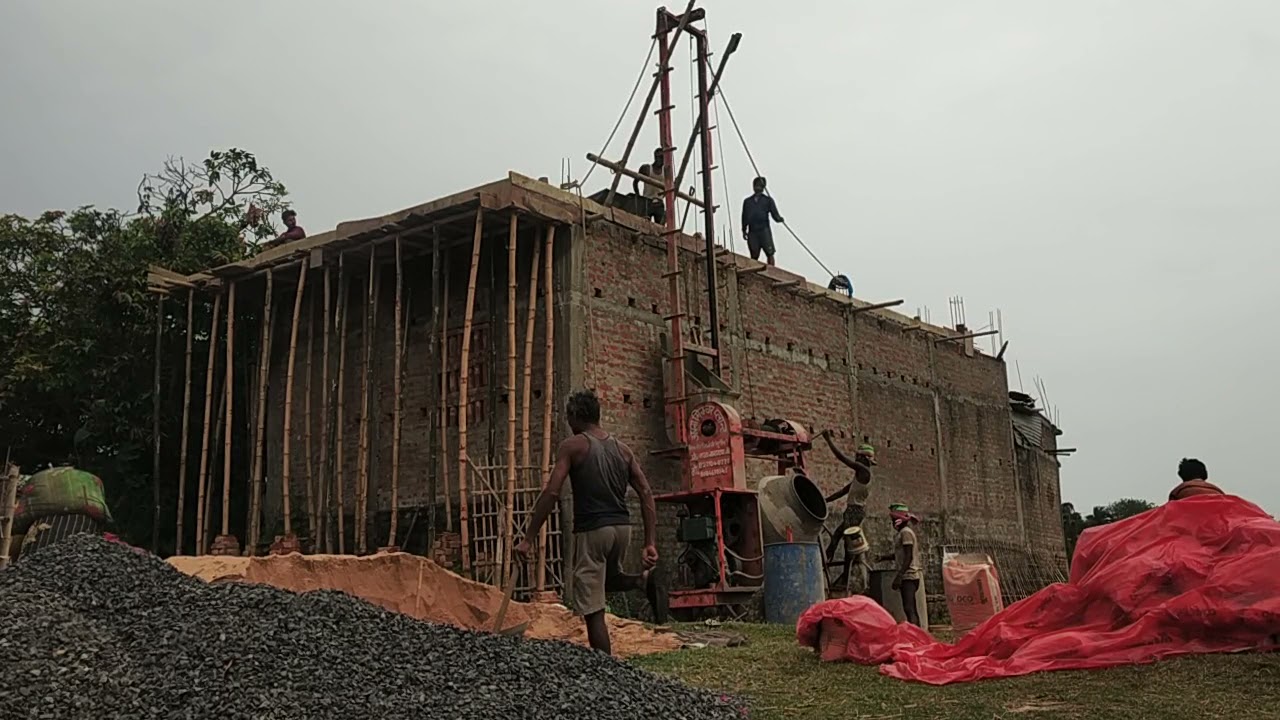 Manpower Building construction | No copyright footage - YouTube