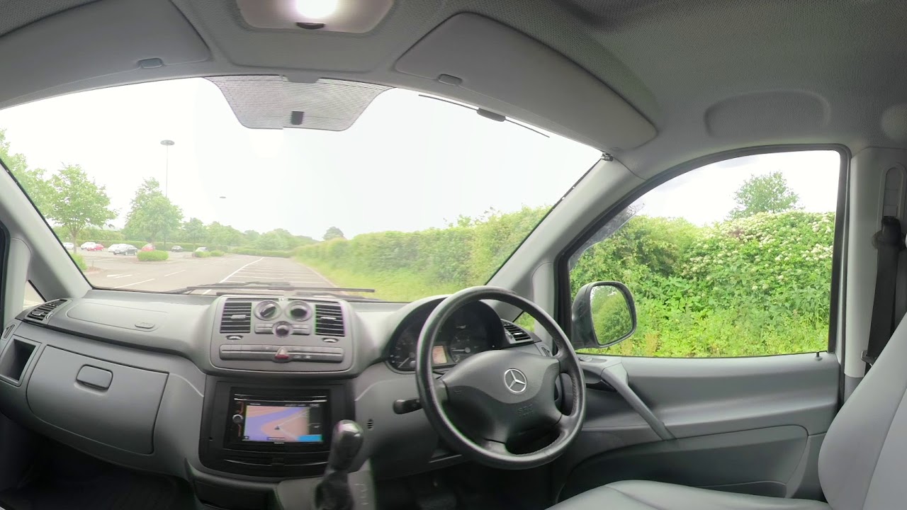 360° All Round Interior View Of A 2009 Mercedes Benz Vito 2 1 115CDI ...