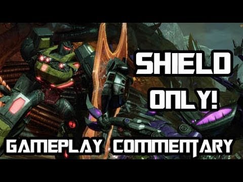 Transformers Fall of Cybertron - FLAK SHIELD ONLY! Commentary w/ Trigga ...