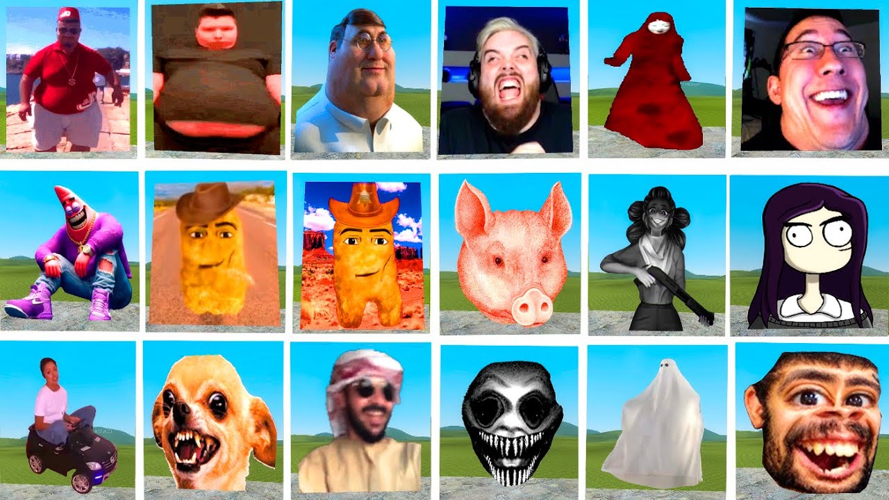 RANDOM OF ALL THE NEXBOTS \Nextbots\ Gmod! Garry's Mod! - YouTube