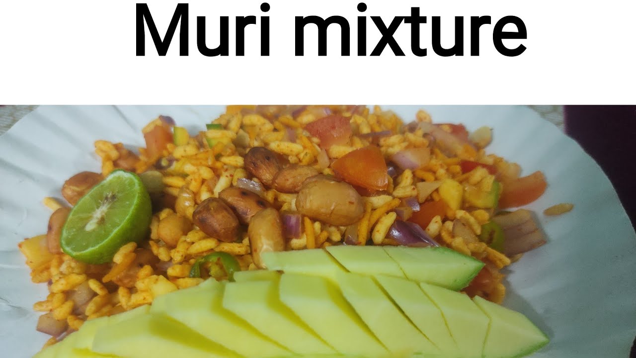 street style | Muri mixture easy and simple within 2 mins in telugu ...