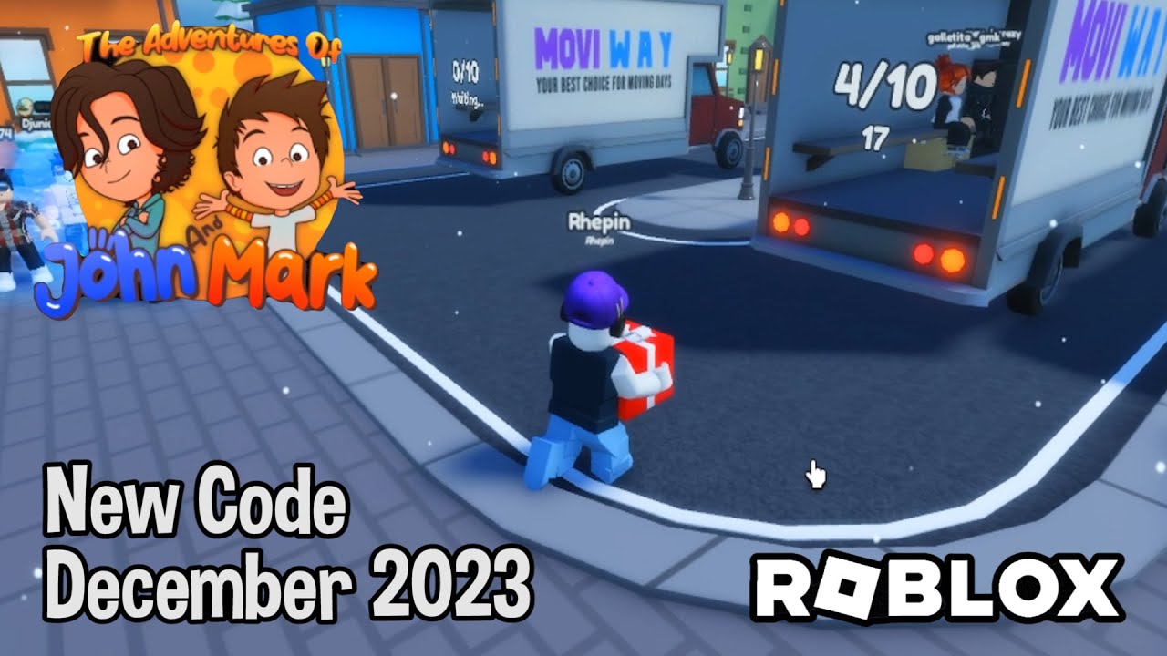 Roblox The Adventures of John and Mark (STORY) New Code December 2023 ...