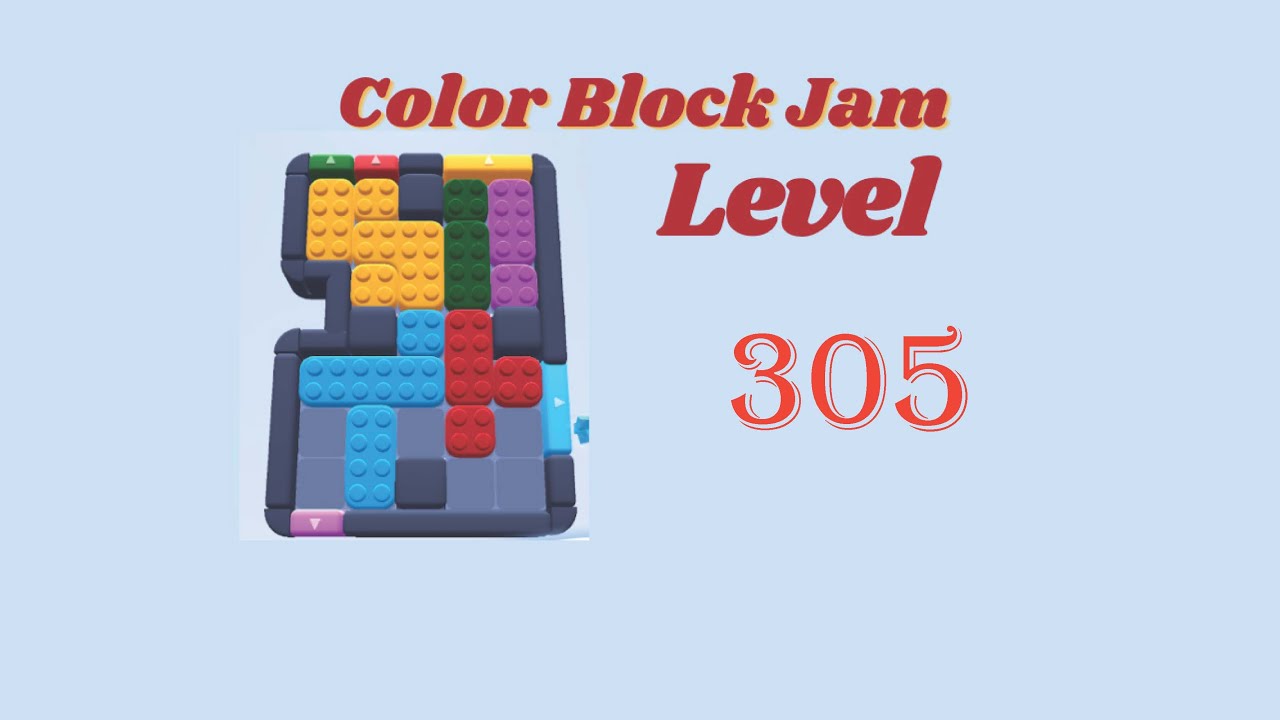 Color Block Jam Level 305 | Color Block Jam 305 - YouTube