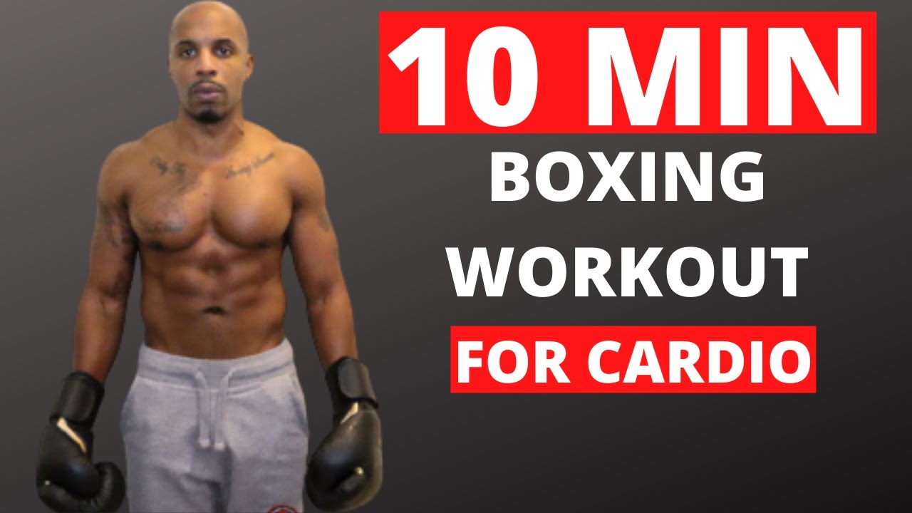 PERFECT 10 MINUTE BOXING CARDIO WORKOUT FOR BEGINNERS (Heavy Bag ...