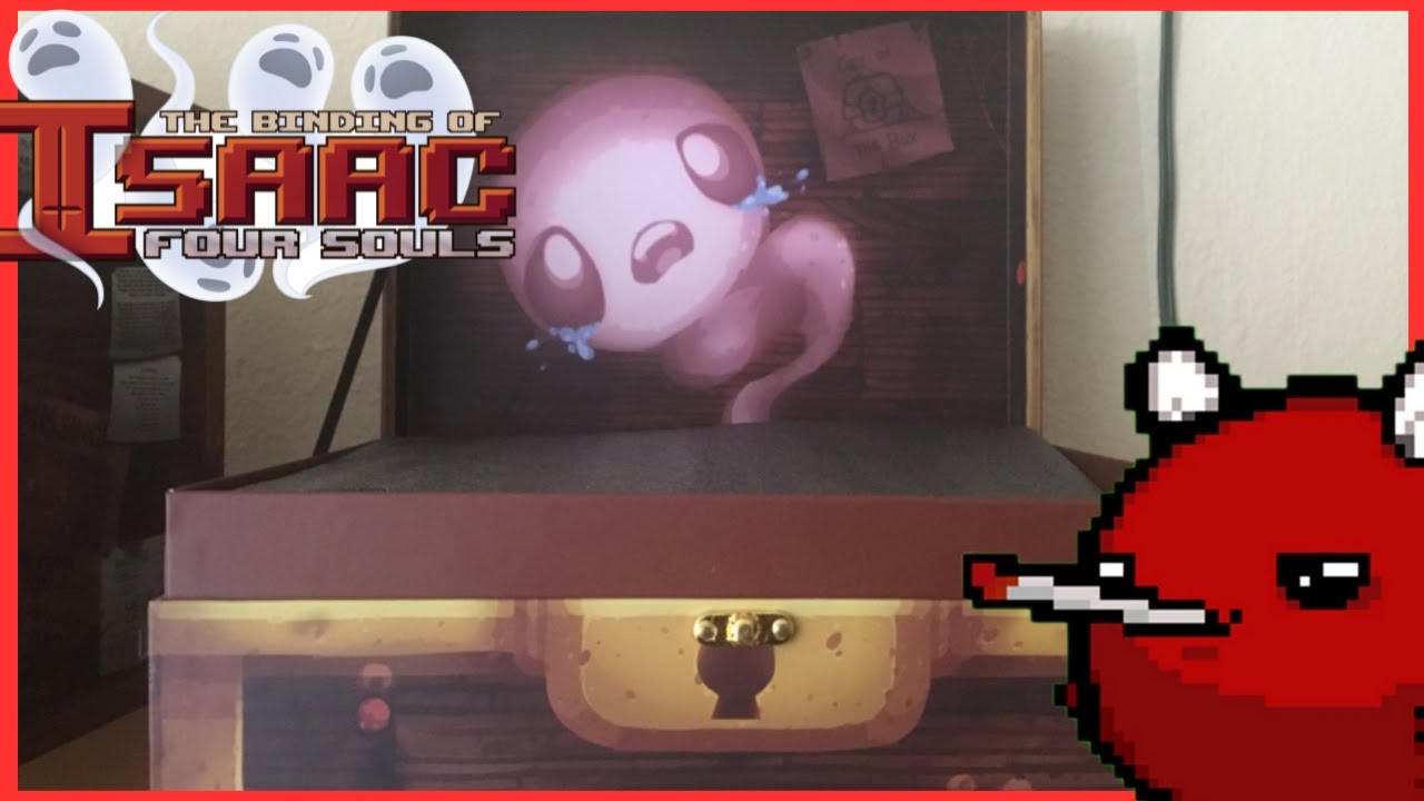 Unboxing The Binding of Isaac Four Souls ultimate Collector's Box - YouTube
