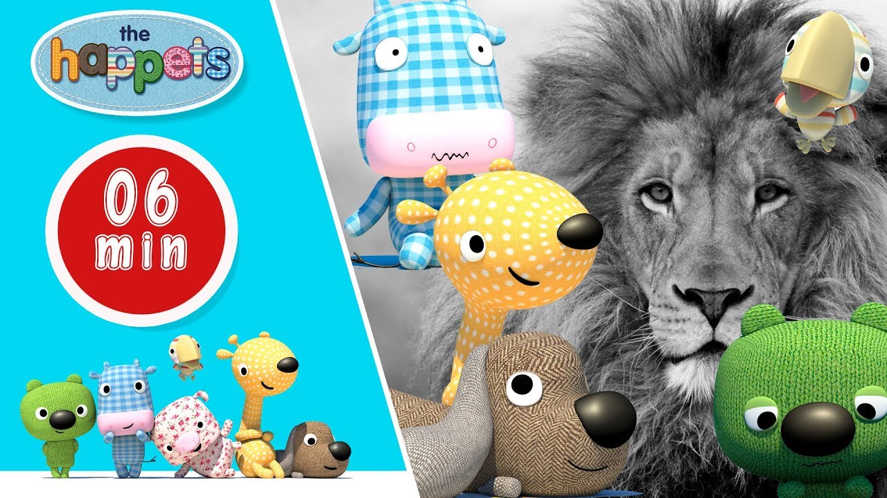 The Happets 🦁👑🦁 | Il leone presunto | Episodio 4 | 🦁👑🦁 Cartoni Animati ...