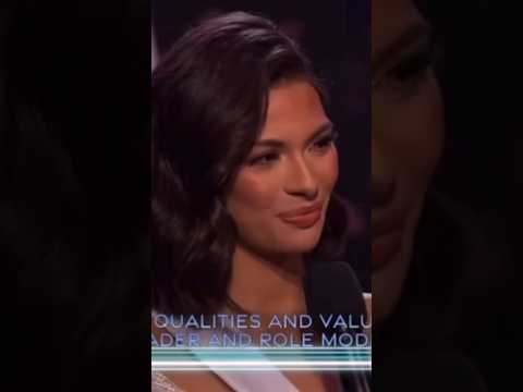 La respuesta GANADORA de Nicaragua 🇳🇮👑 #missuniverso #missnicaragua