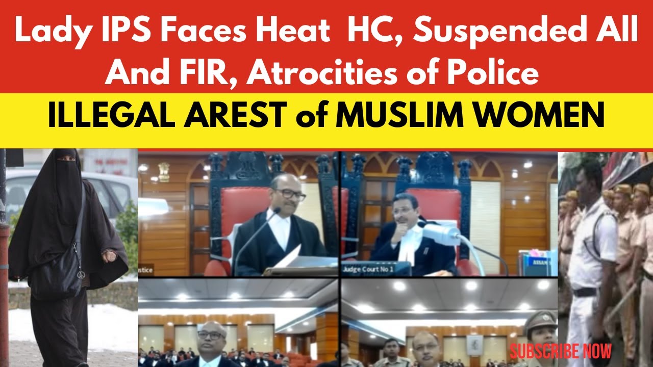 Lady IPS Faces Heat 😡 HC, Suspended All And FIR Atrocities of Police ...
