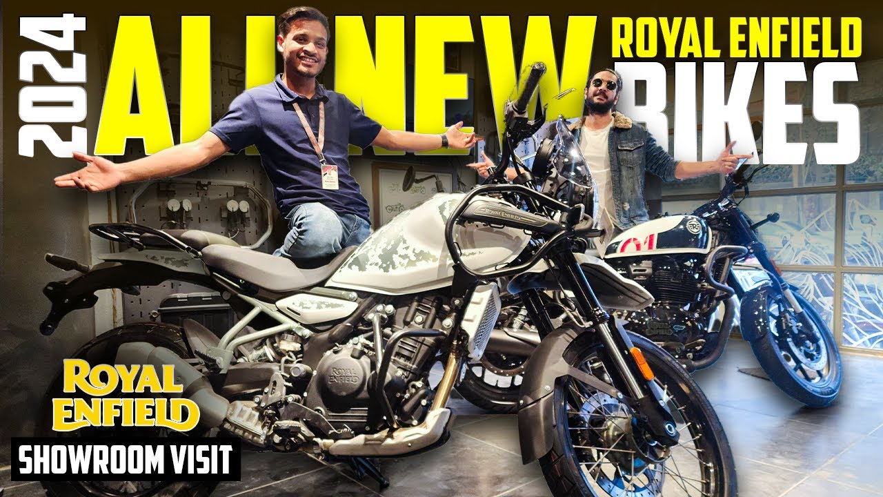 2024 All New Royal Enfield Bikes 😯| Showroom Visit | #royalenfield # ...