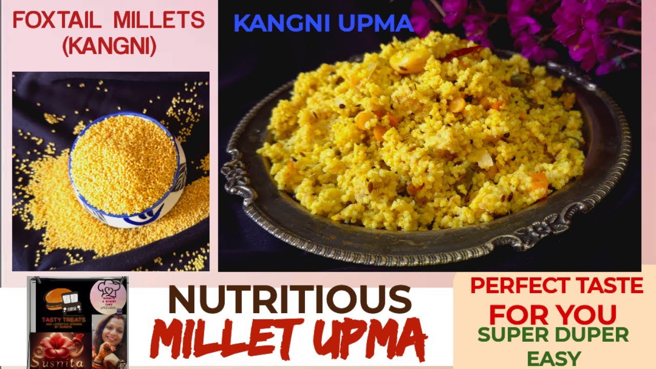 Millet upma/ Foxtail Millet Upma/ Healthy upma recipe - Diabetes