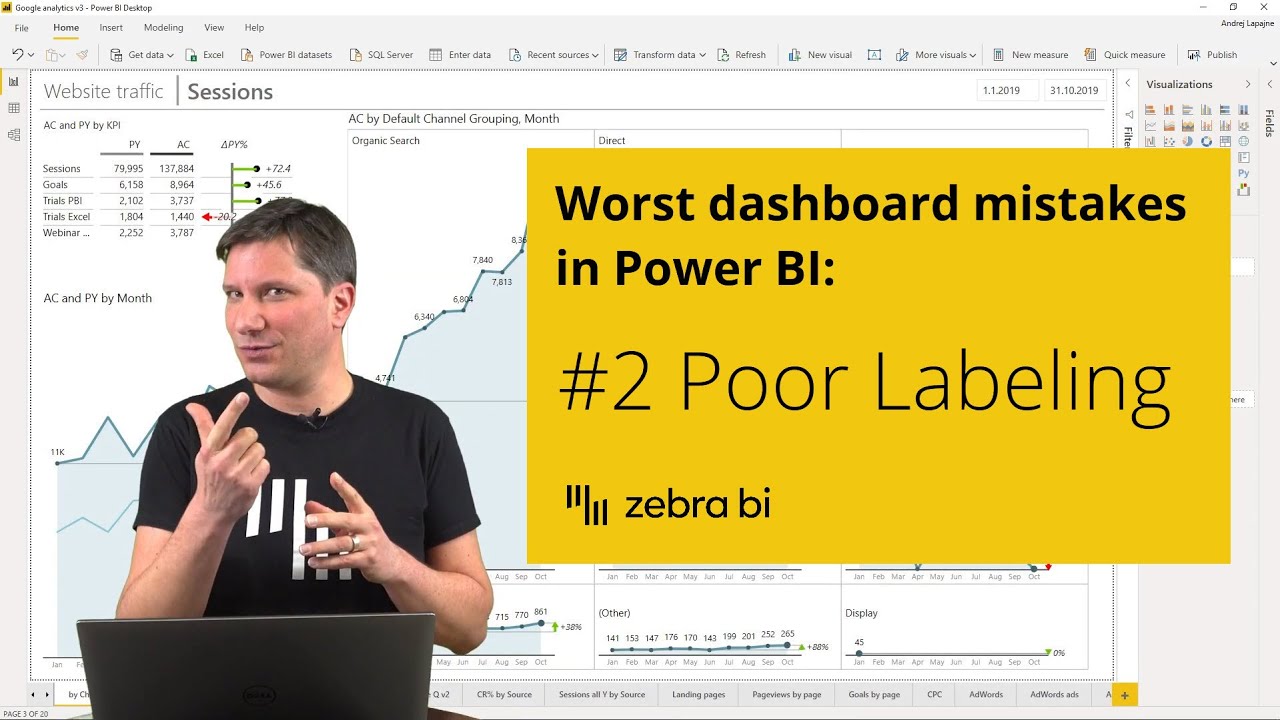 Poor labeling in Power BI [Worst dashboard mistakes #2] - YouTube