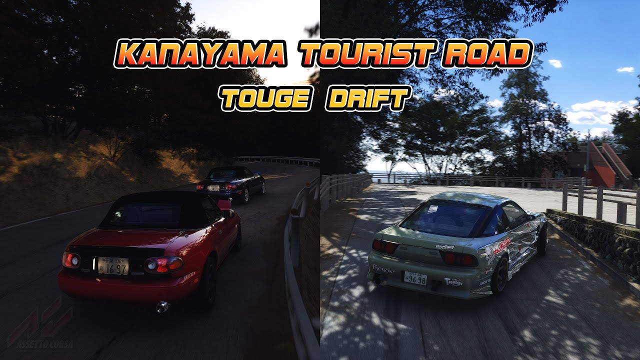 90sGDSP Kanayama Tourist Road Drift Spot | Assetto Corsa - YouTube