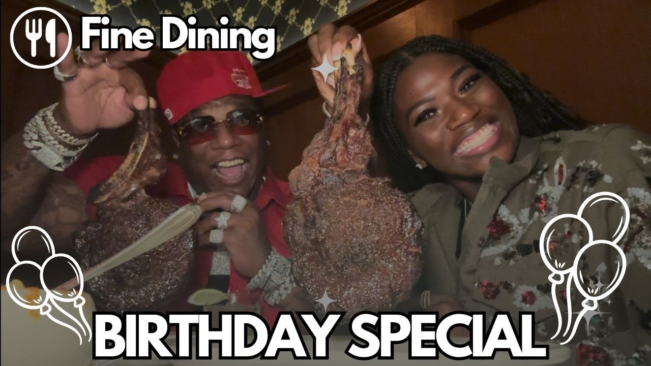 Fine Dining with Flossy Carter and Ahmya (BIRTHDAY SPECIAL) - YouTube