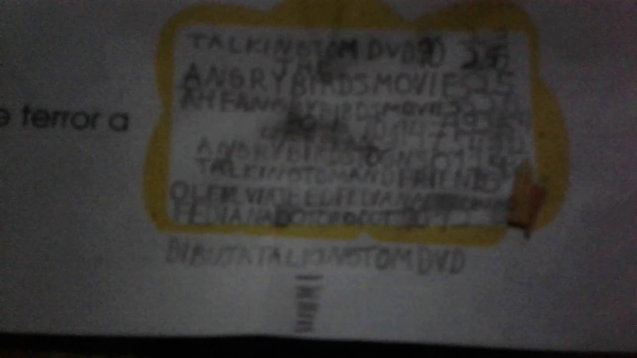 Talking Tom DVD - YouTube