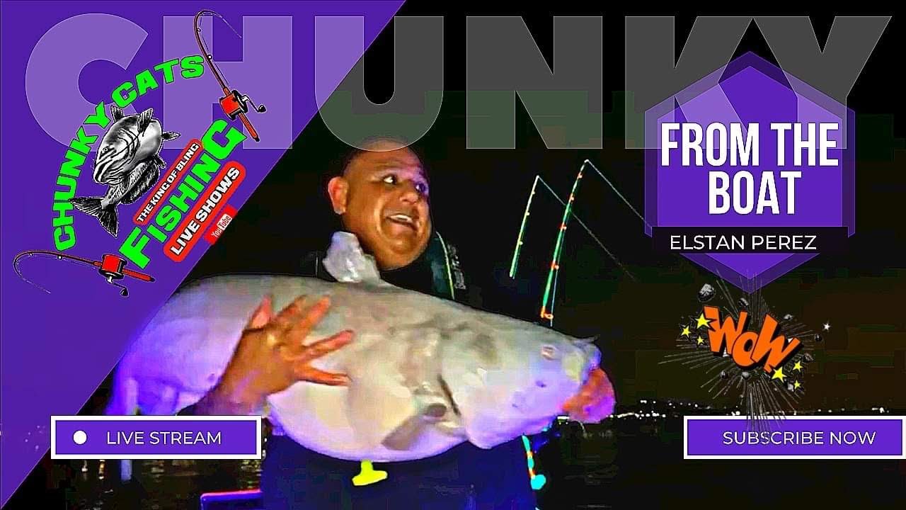 🔴 Chunky Cats Fishing Live Show! Wednesday Night Potomac River Blue ...