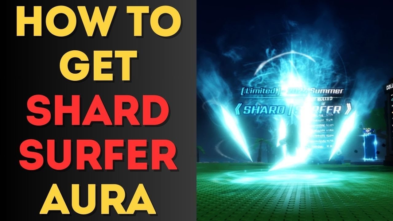 How to Get Shard Surfer Aura in Sol's RNG - YouTube