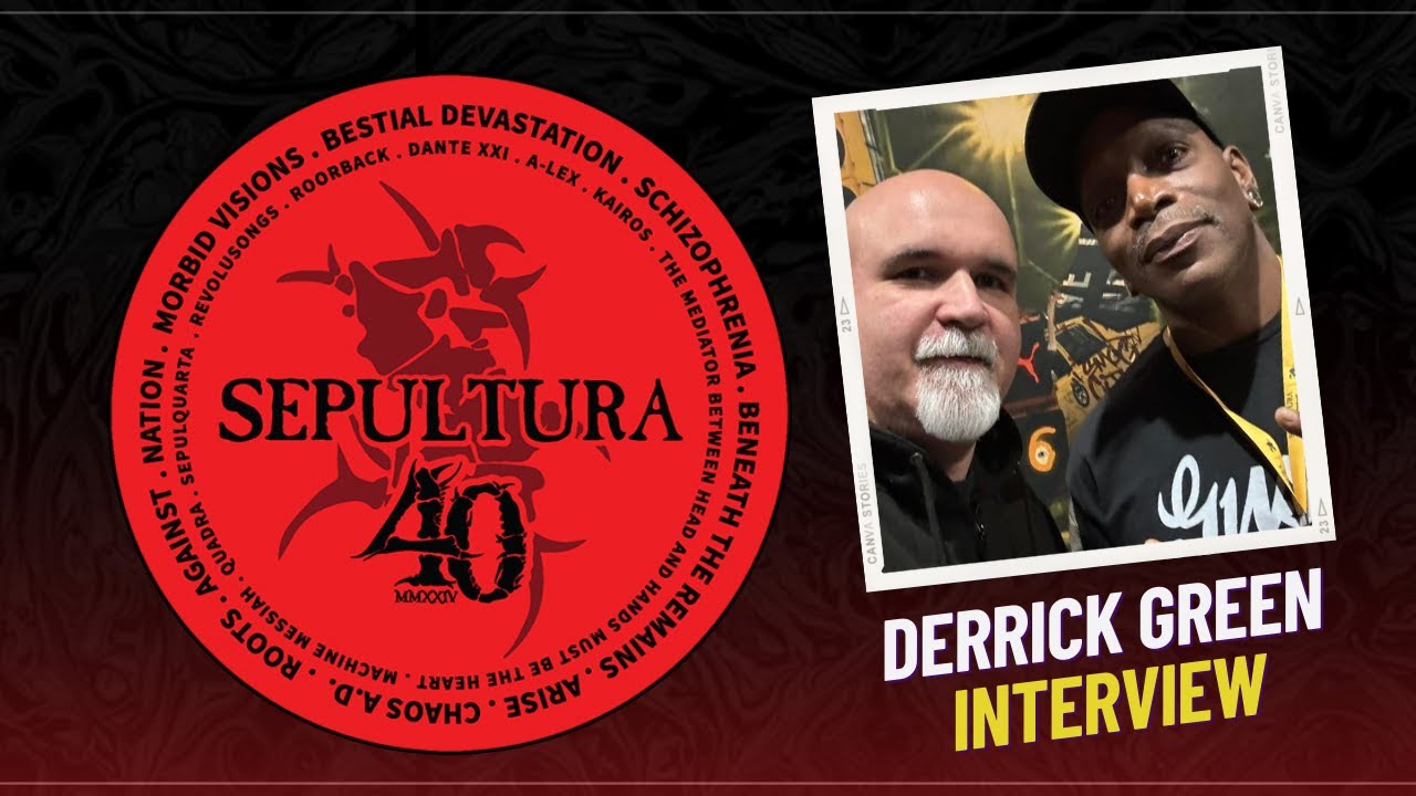40 Years of Sepultura with Derrick Green - YouTube