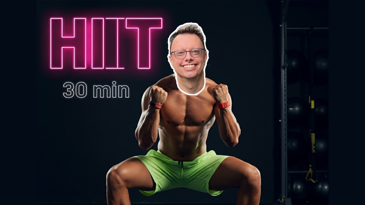 30-Minute Full-Body HIIT Workout 🔥 | No Equipment Needed | 3 Rounds for ...